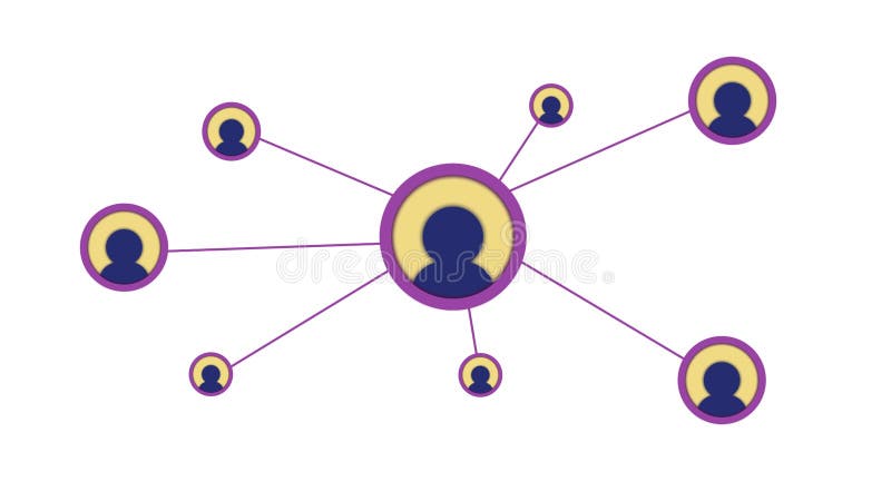 User Network Connection Diagram Concept Stock Footage Video Of Abstract Structure 375838060