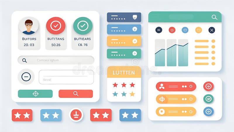 User Onboarding Template for Mobile App Login Page Stock Illustration ...