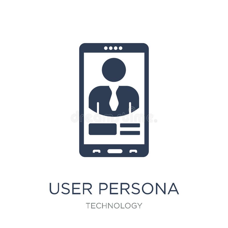 User Persona Linear Icon. Modern Outline User Persona Logo Conce Stock ...