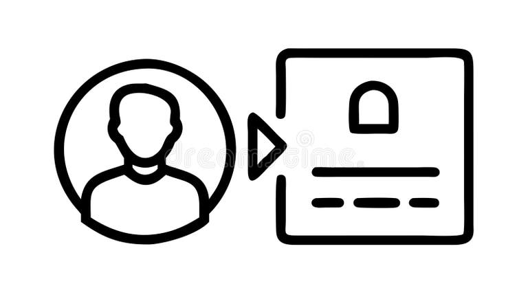 User Profile Document, Personal Information, Vector Design Generative ...