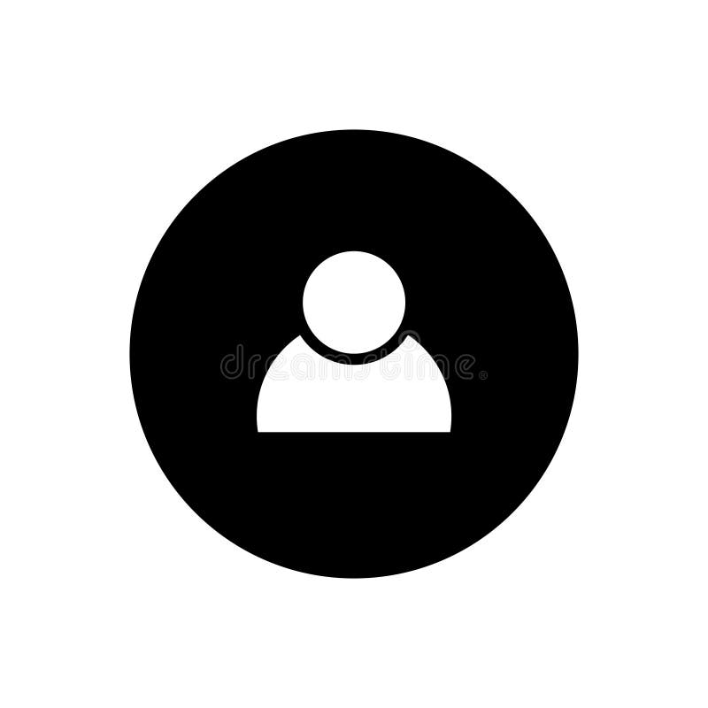 User Profile Icon Isolated on White Background.icon Web Profile.icon ...