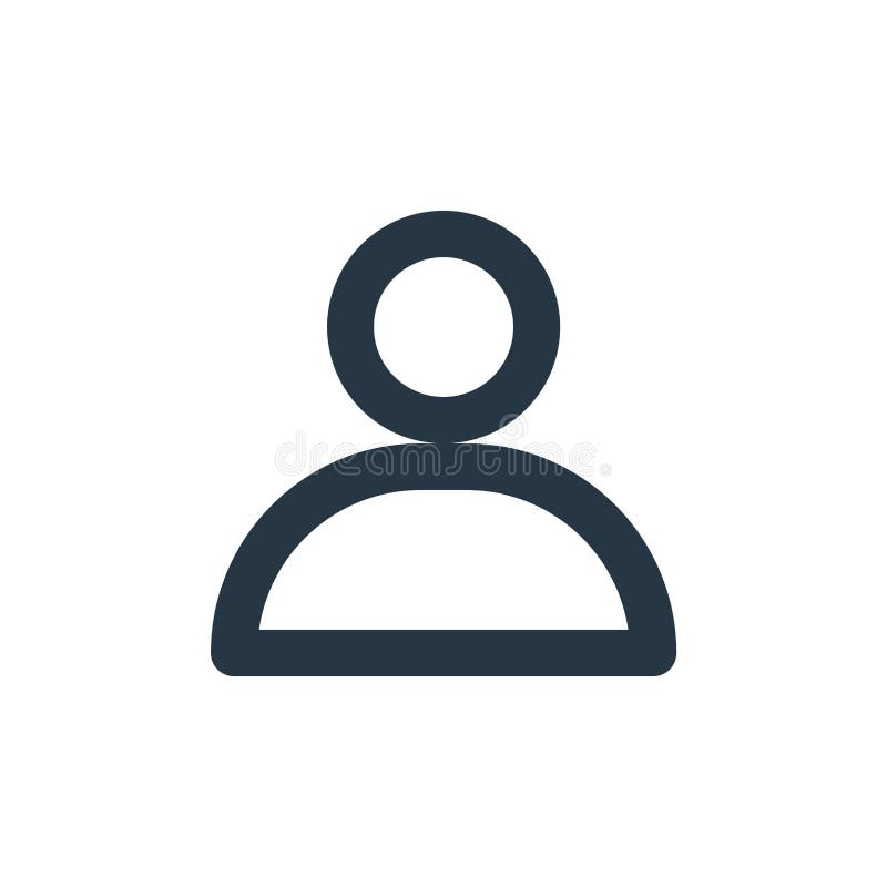 User Profile Icon Vector from Essentials Ui Concept. Thin Line ...