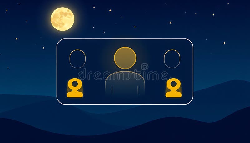 User Profile Icons Minimalist Design Generative AI Stock Illustration ...