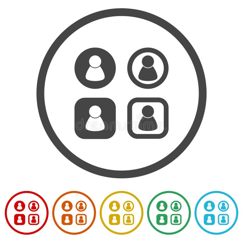 Profile Authentication Stock Illustrations 2 578 Profile