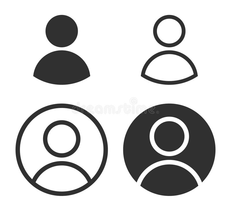 User Profile Login Or Access Authentication Icon Vector Illustration