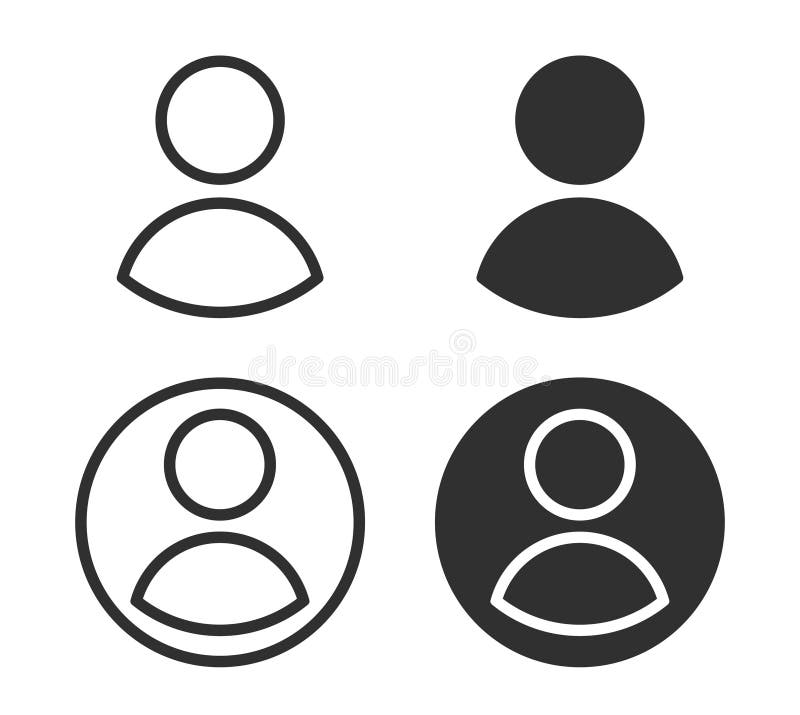 User Profile Login Or Access Authentication Icon Vector Illustration