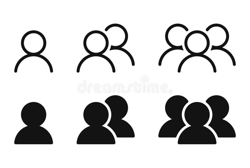 User Profile Login or Access Authentication Icon Vector Illustration ...