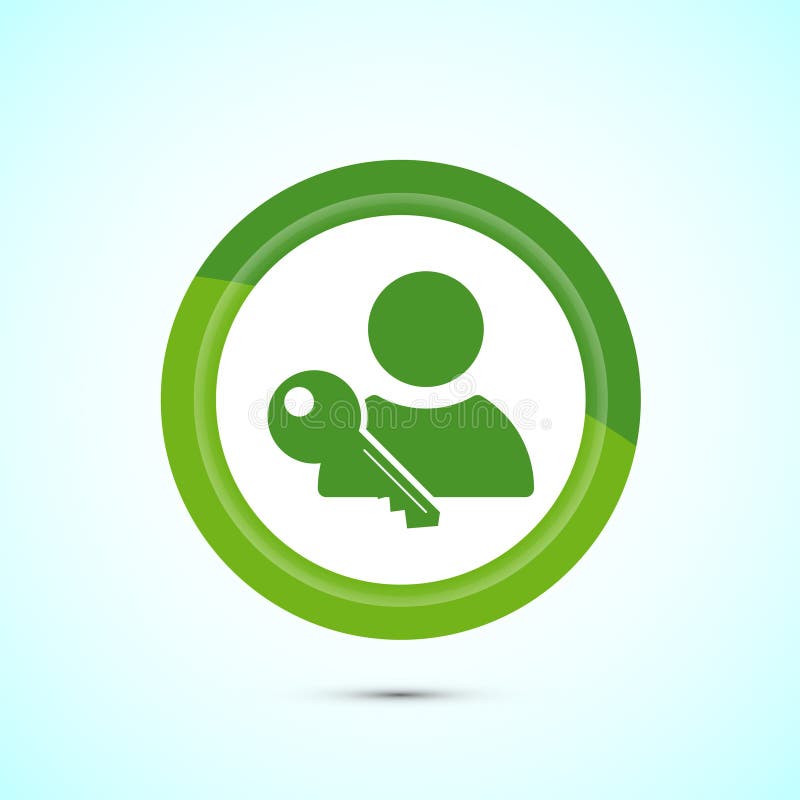 Access or Authentication Technology Concept in Flat Vector Design ...