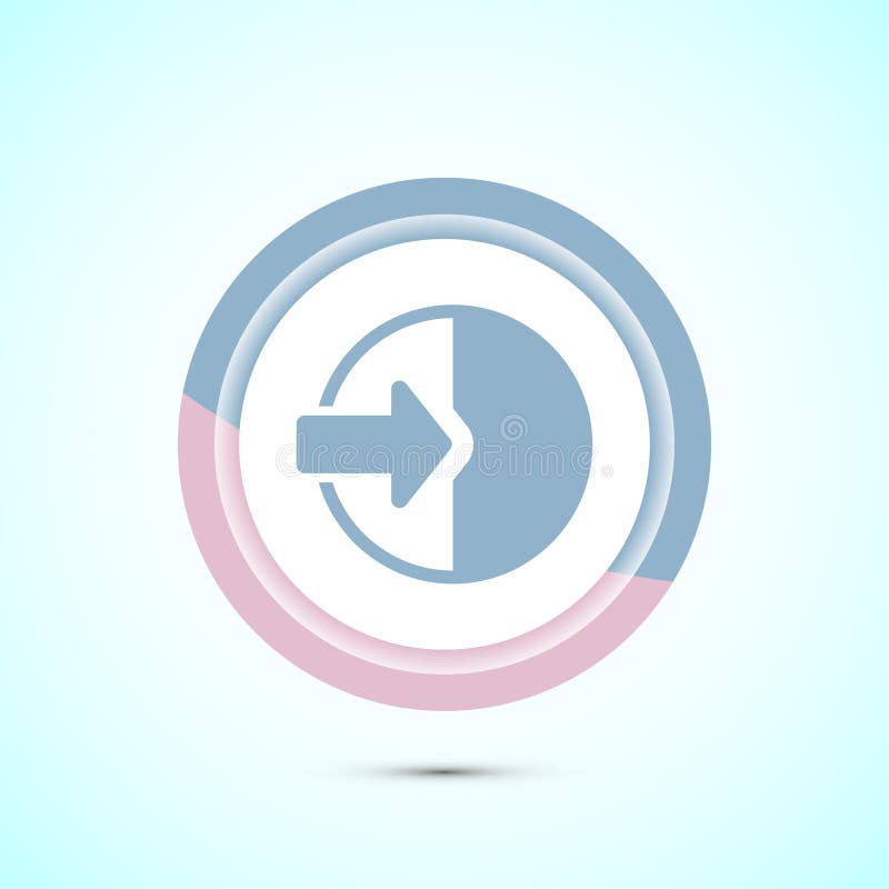 Access or Authentication Technology Concept in Flat Vector Design ...