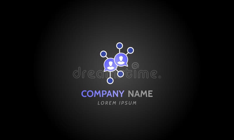 User Profile Login Person. Face Silhouette Logo Icon Vector ...