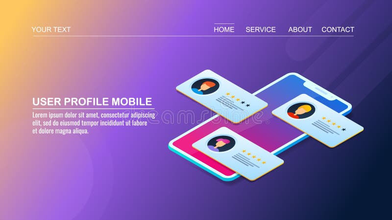 User Profile- Mobile Application - User Interface Development ...