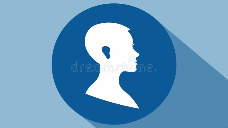 User Profile Silhouette, Representing Personal Identity, Vector Design ...