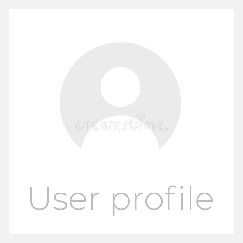 User Profile Ui Element Template Stock Vector Illustration Of Admin Button 264139908