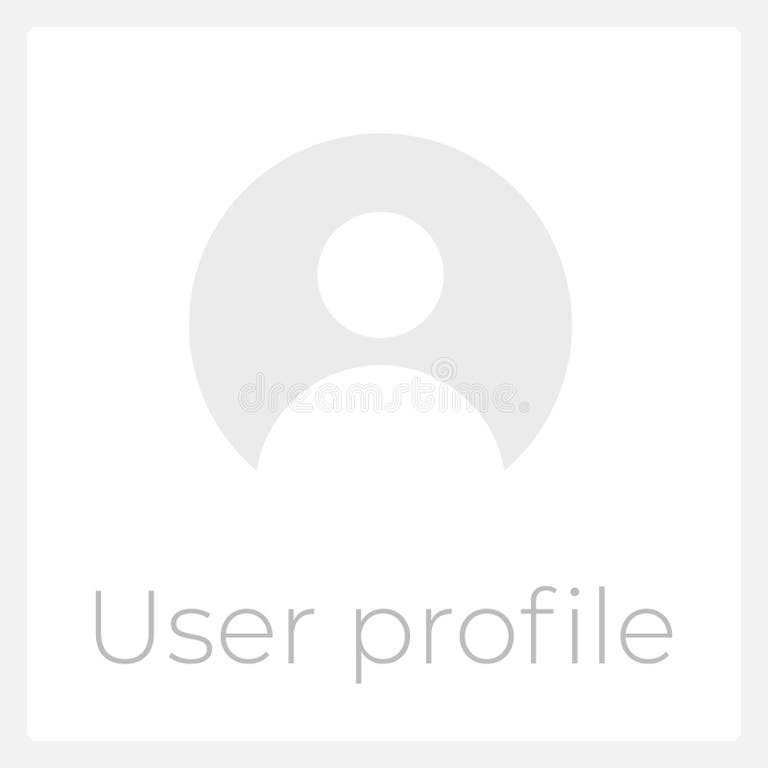 User Profile UI Element Template Stock Vector - Illustration of admin ...