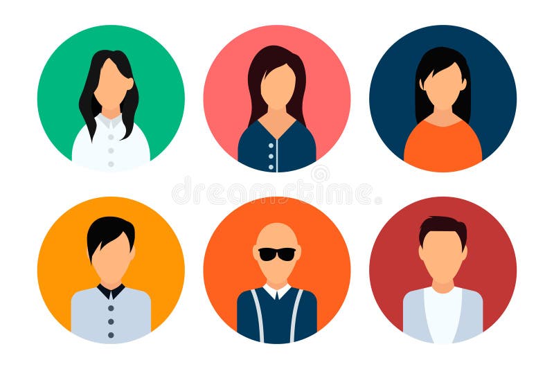 Persona Ux Ui Design Color Icon Vector Illustration Stock Illustration ...