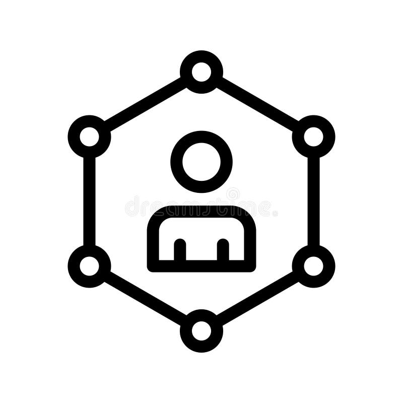 User Sharing Files Icon in Trendy Design Style. User Sharing Files Icon ...