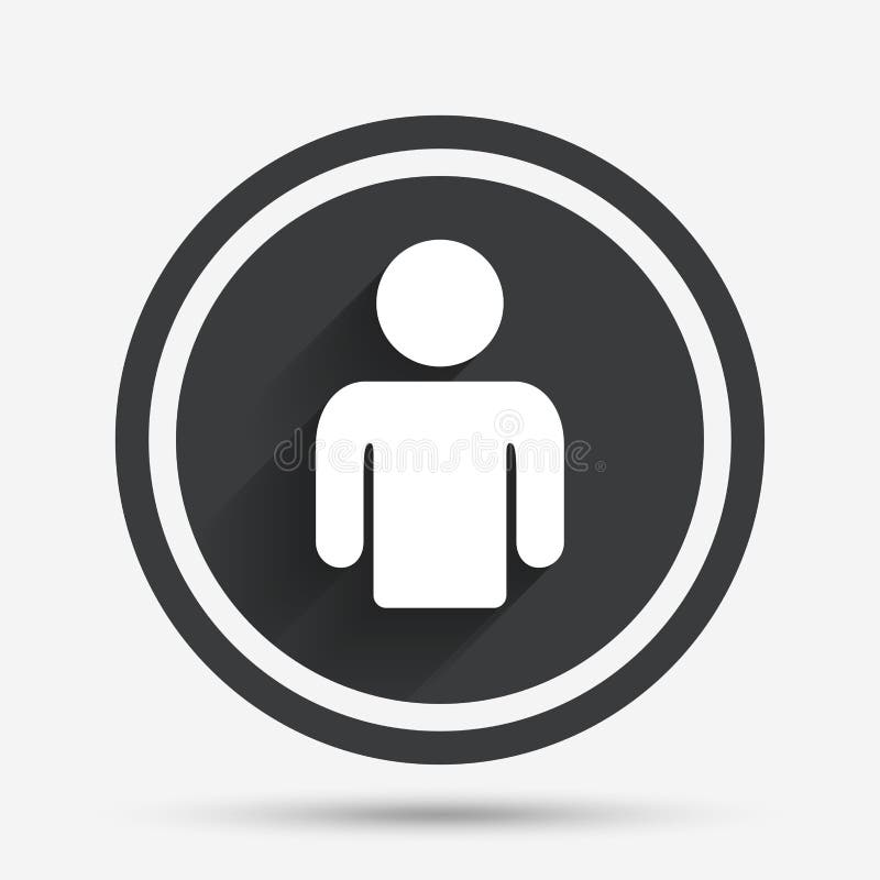 User Sign Icon. Person Symbol. Stock Vector - Illustration of avatar ...