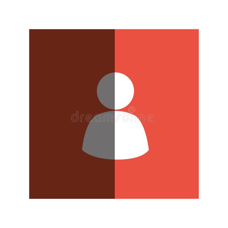User Silhouette Button Icon Stock Vector - Illustration of icon ...