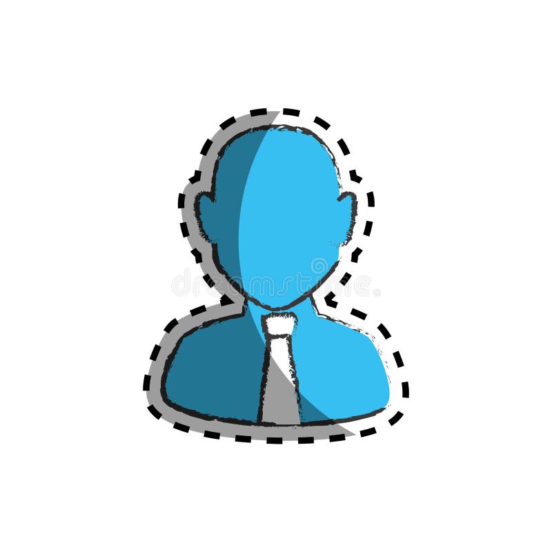 User Silhouette Button Icon Stock Illustration - Illustration of ...