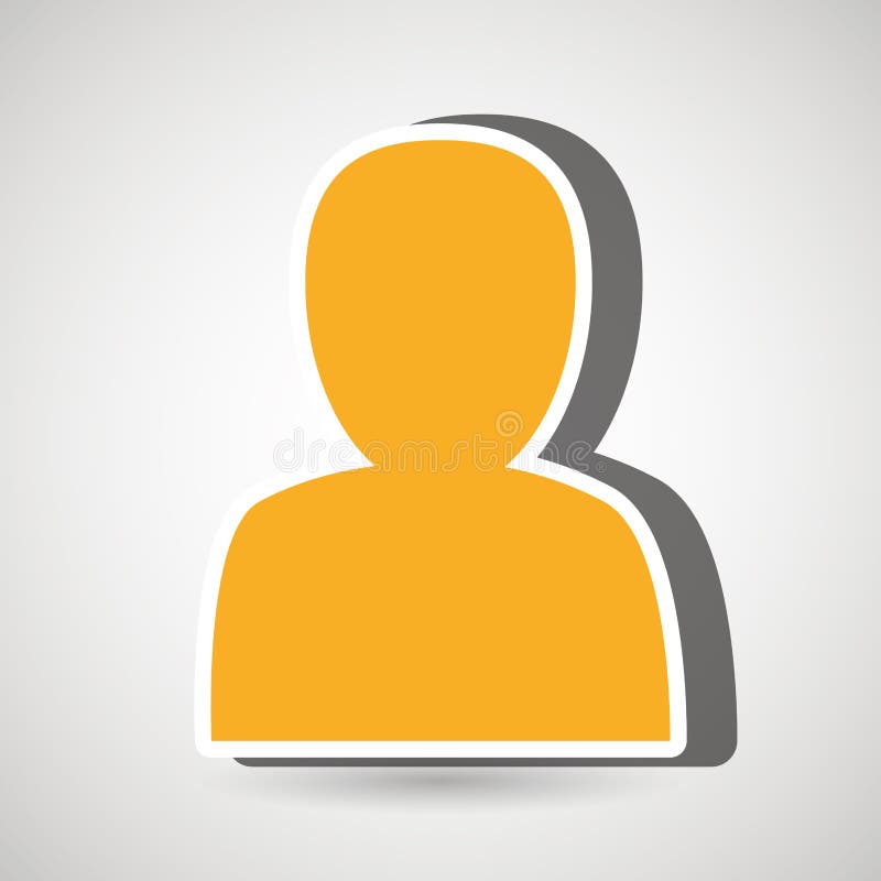 User silhouette design stock illustration. Illustration of social ...
