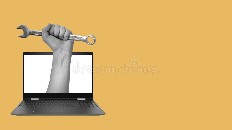 User Support and Data Protection, Art Collage Stock Photo - Image of ...