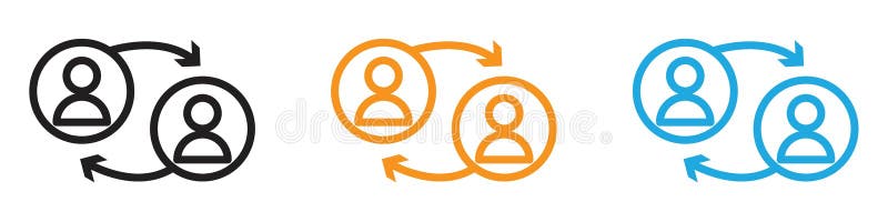 User Switch Vector Logo Set Collection for Web App Ui Stock ...