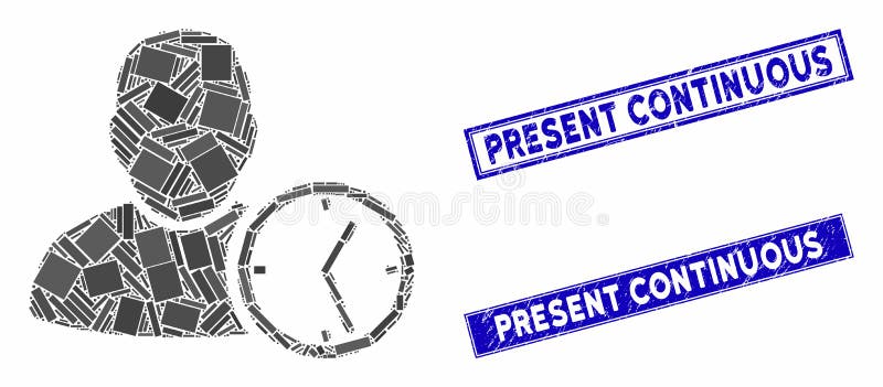 Present Continuous Tense Stock Illustrations – 10 Present Continuous ...