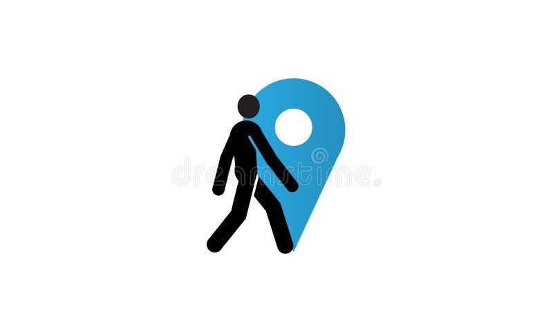 User Tracking Map Icon, Location Pin, Logotype Web Website App Button ...