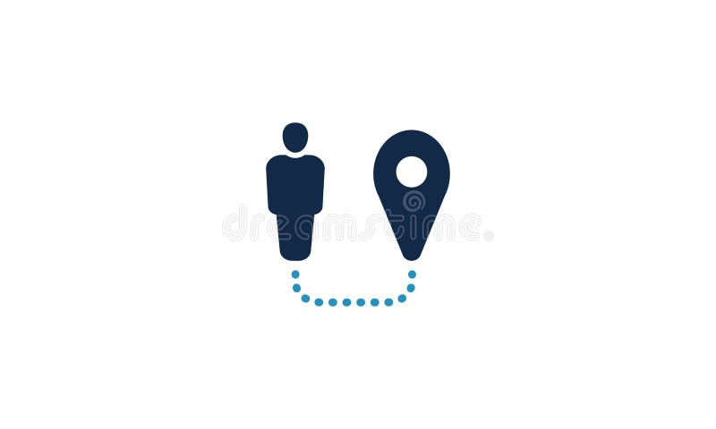 User Tracking Map Icon, Location Pin, Logotype Web Website App Button ...