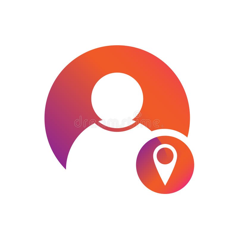 People Location Vector Icon Stock Vector - Illustration of admin, group ...