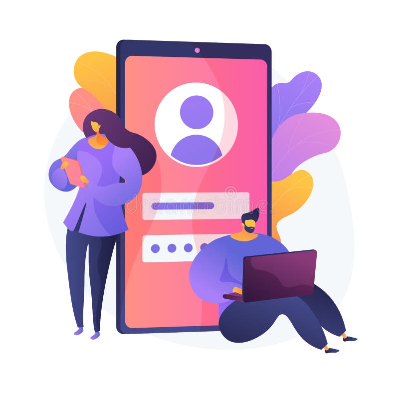 User Verification Vector Concept Metaphor Stock Vector - Illustration ... User Verification Vector Concept Metaphor Stock Vector - Illustration ...