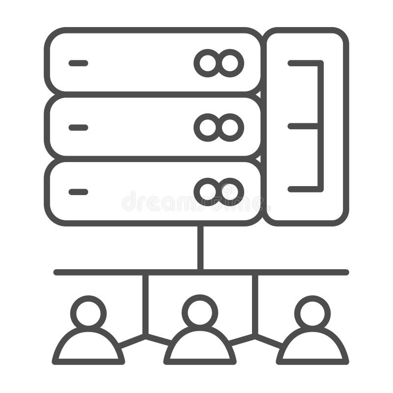 User Folder Line and Solid Icon, Windows Pack Concept. Vector Graphics Stock Vector ...