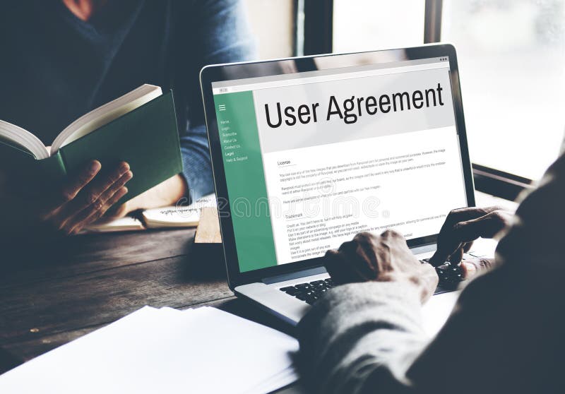 Users Agreement Terms and Conditions Rule Policy Regulation Concept ...
