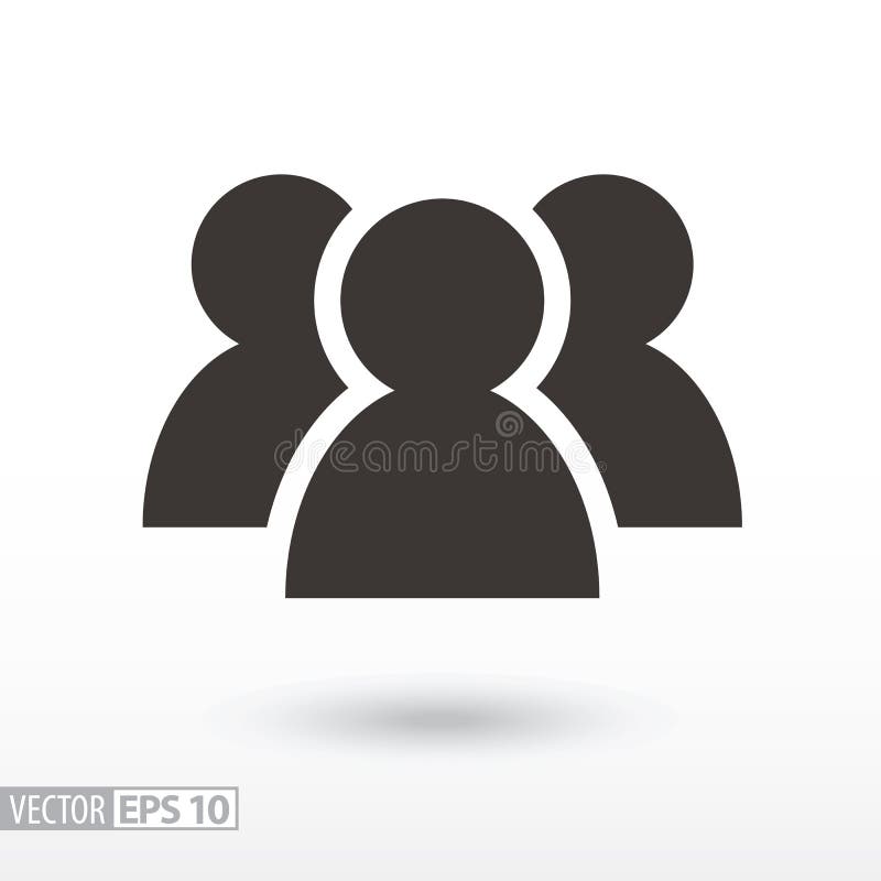 Users Flat Icons Collection Set Stock Vector - Illustration of graphic, group: 178821848