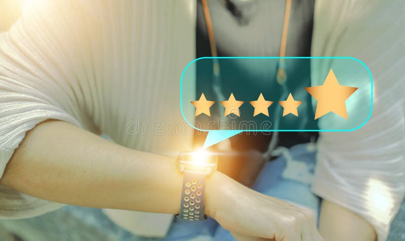 Users Rate the Service Experience in the Concept : Customer ...