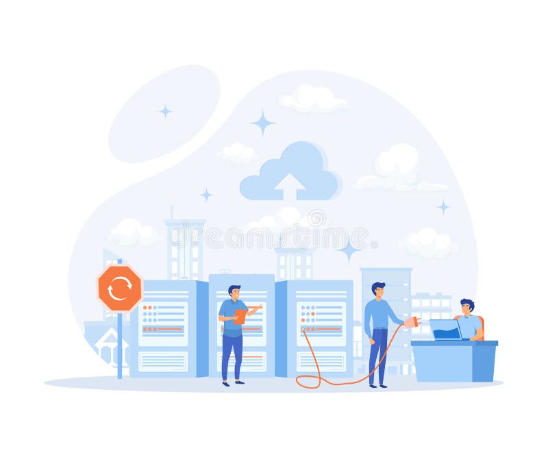 Users Work with a Cloud Service Platform. Cloud Computing Stock Vector ... Users Work with a Cloud Service Platform. Cloud Computing Stock Vector ...
