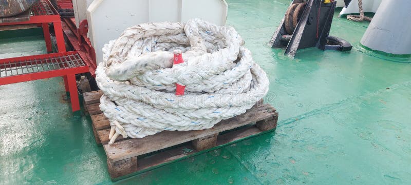 The Ships Line on the Pallets. Stock Photo - Image of discharging ...