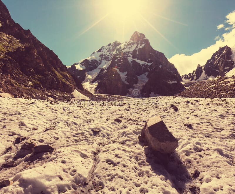 Ushba stock image. Image of bright, excellent, europe - 54192697