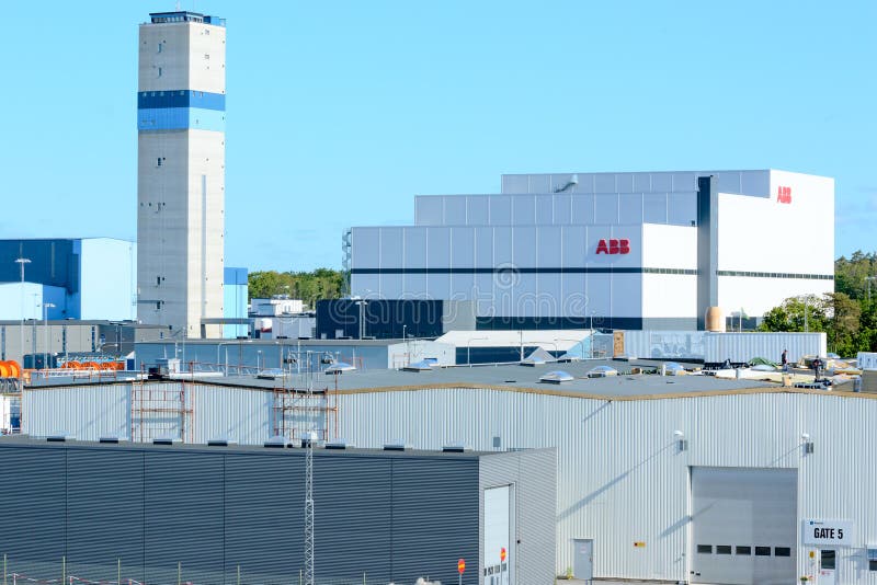 Usine De Câbles à Haute Tension D'ABB Image stock éditorial - Image du ...