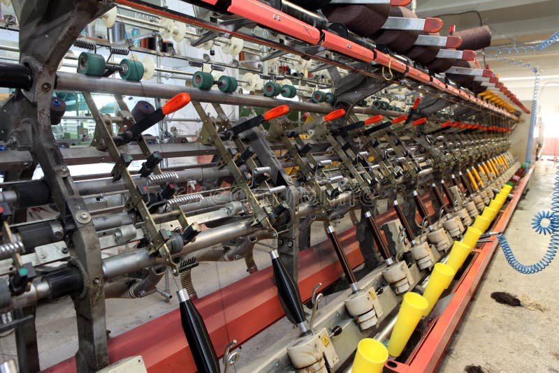 Usine textile image stock. Image du armure, tissus, textile - 24050129