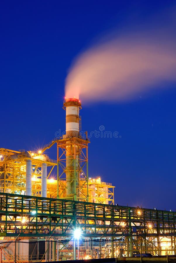 Usine industrielle photo stock. Image du ciel, travail - 6560088