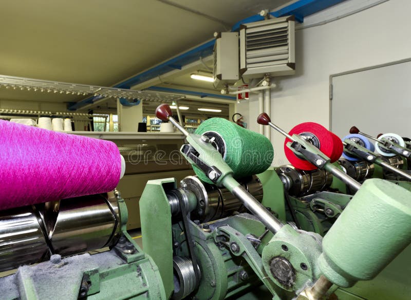 Usine Industrielle De Textile Photo stock - Image du textile ...
