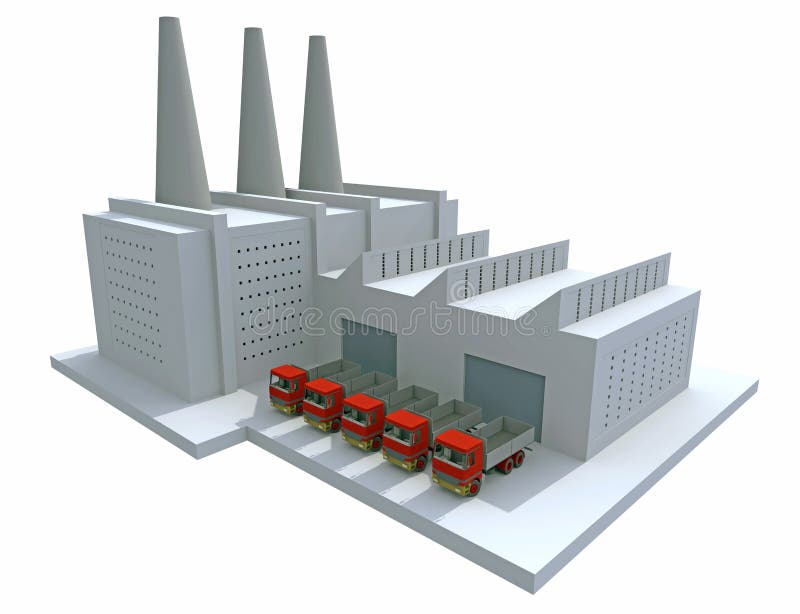 Processus De Fabrication D'usine Infographic Illustration de Vecteur ...