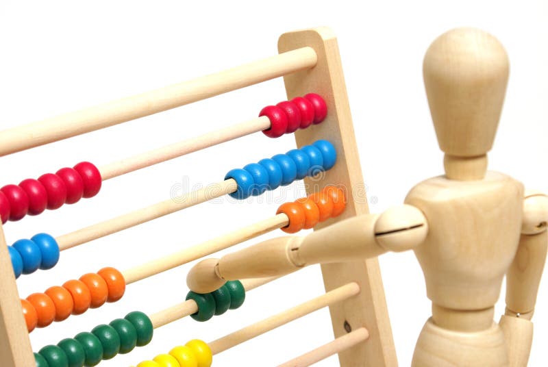 Using an Abacus stock photo. Image of colorful, idea - 22030606