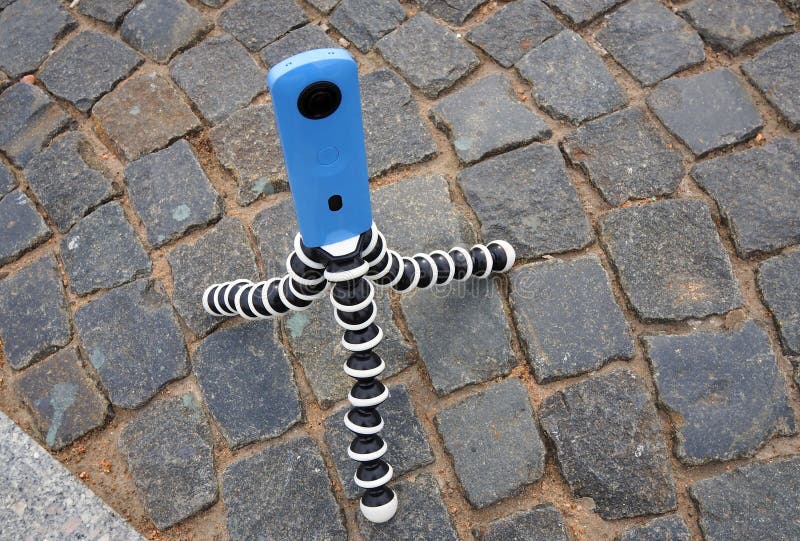 Using an Action Camera To Shoot Objects. a Small Camera for Filming in ...