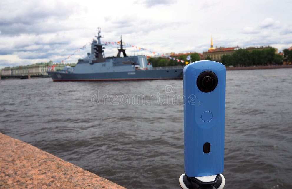 Using an Action Camera To Shoot Objects. a Small Camera for Filming in ...