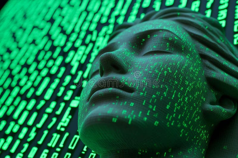 Using AI To Profile Faces in Data Streams. Digital Cyber Technology ...