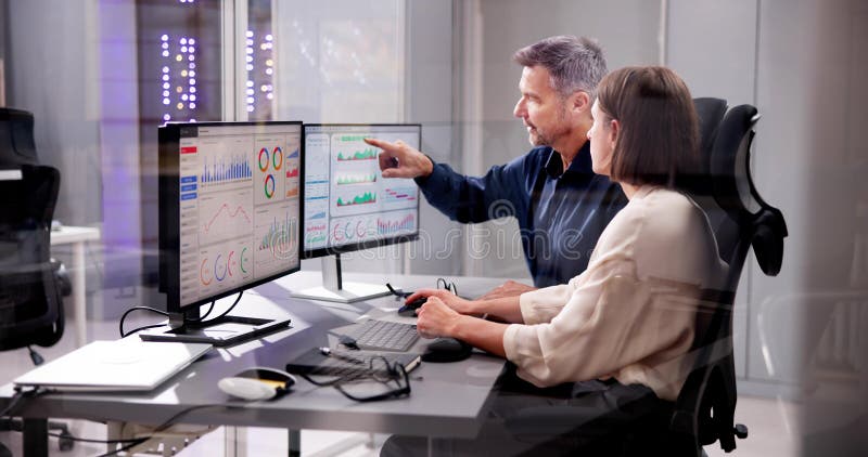 Using Analytics and KPIs To Analyze Data: an Analyst S View Stock Photo ...