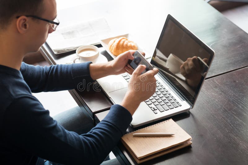 Using application stock image. Image of interaction, mobile - 59912845