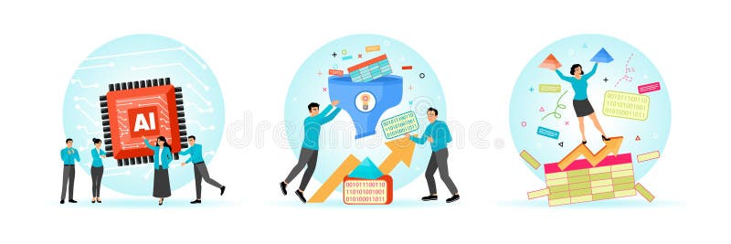 Adopt Artificial Intelligence. Machine Learning Concept ...